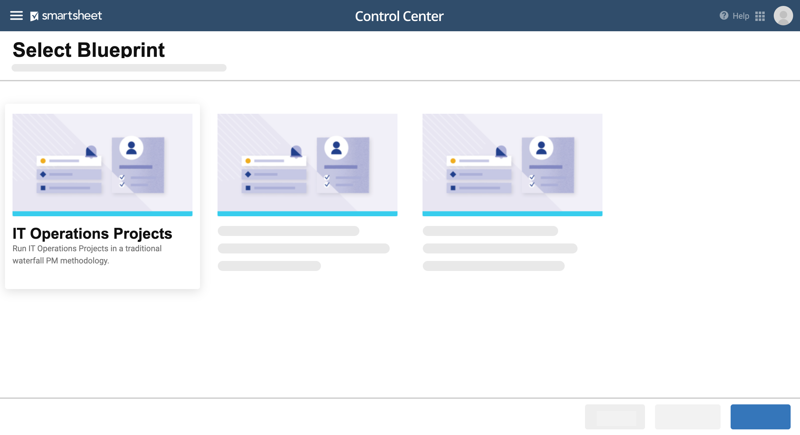 Smartsheet Control Center (Datenblatt) | Smartsheet